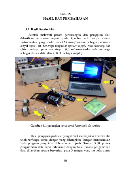 (PDF) Rancang Bangun Instrumen Pengukur Total Harmonic Distortion (Thd ...