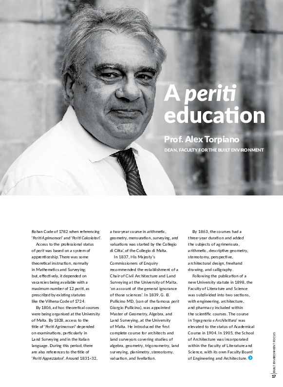 (PDF) A periti education | Alex Torpiano - Academia.edu