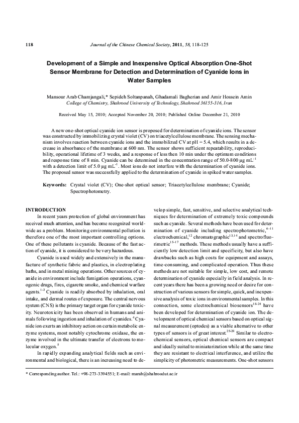 (PDF) Development of a Simple and Inexpensive Optical Absorption One ...