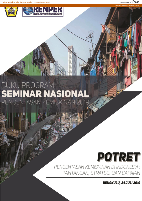 (PDF) Buku Program Seminar Nasional Pengentasan Kemiskinan 2019