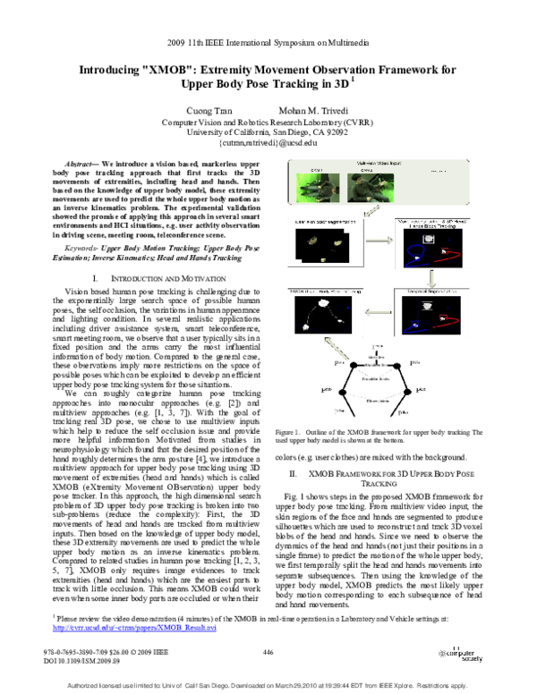 (PDF) Introducing “XMOB”: Extremity Movement Observation Framework for Upper Body Pose Tracking ...