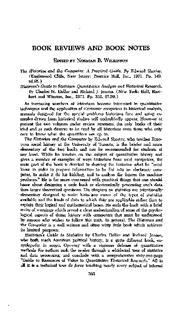 (PDF) Book Reviews:The American Colonial Experience: An Essay in ...