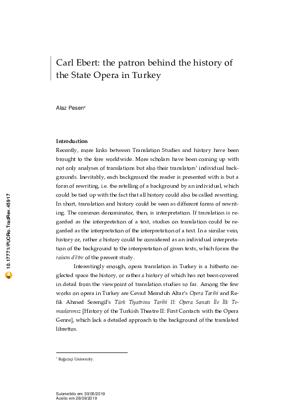 (PDF) Carl Ebert: The Patron Behind the History of the State Opera in ...