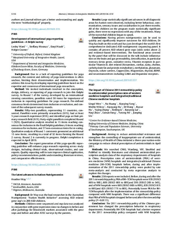 (PDF) Development of international yoga reporting guidelines - A Delphi survey