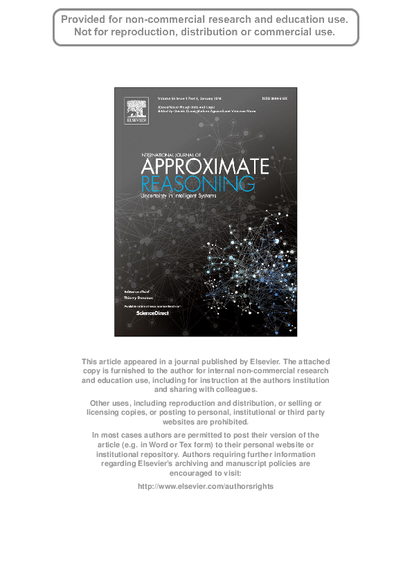 (PDF) Multi-adjoint fuzzy rough sets: Definition, properties and attribute selection
