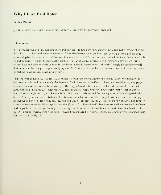 (PDF) Why I Love Paul Hofer