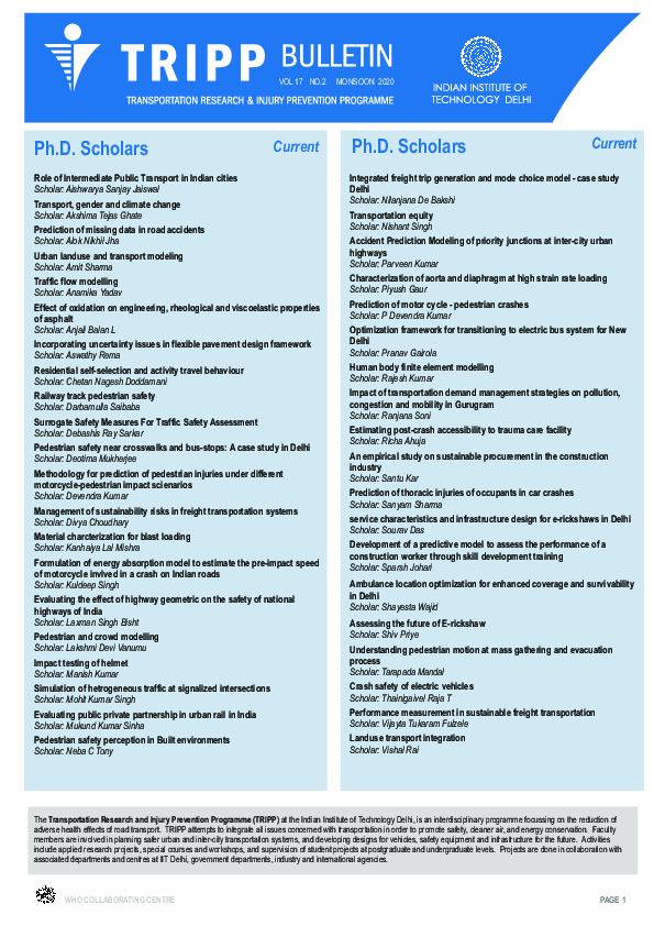 (PDF) Role of Intermediate Public Transport in Indian cities Integrated ...