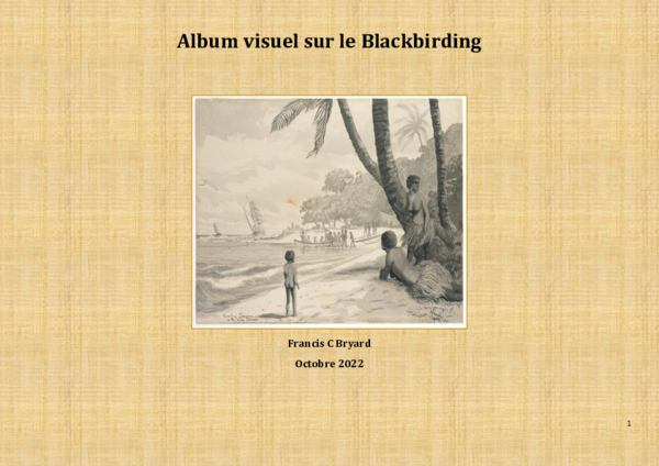 (PDF) Album visuel sur le Blackbirding