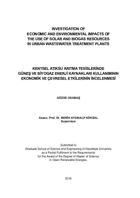 (PDF) Investigation of Economic and Environmental Impacts of the Use of ...