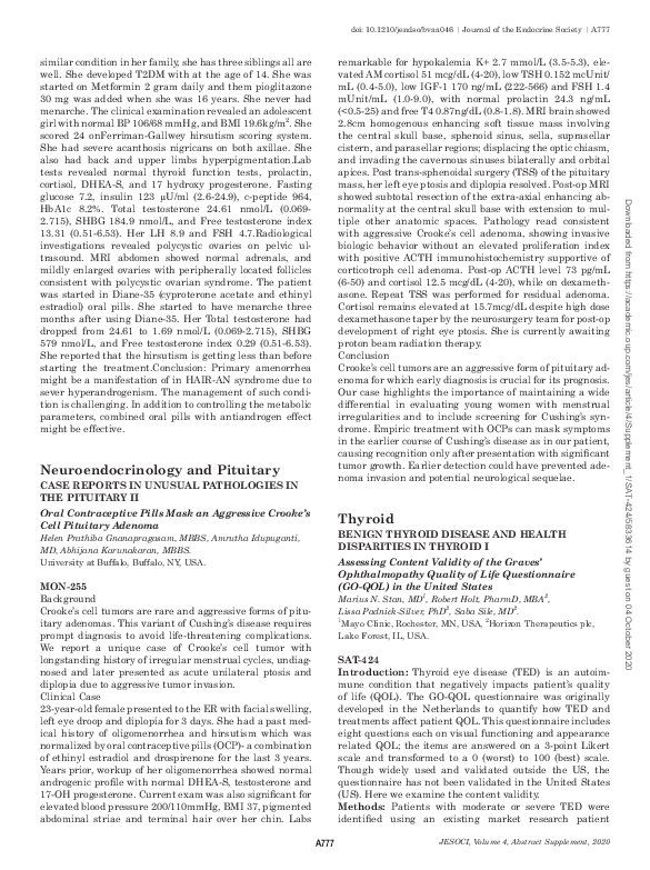 (PDF) SAT-424 Assessing Content Validity of the Graves’ Ophthalmopathy ...