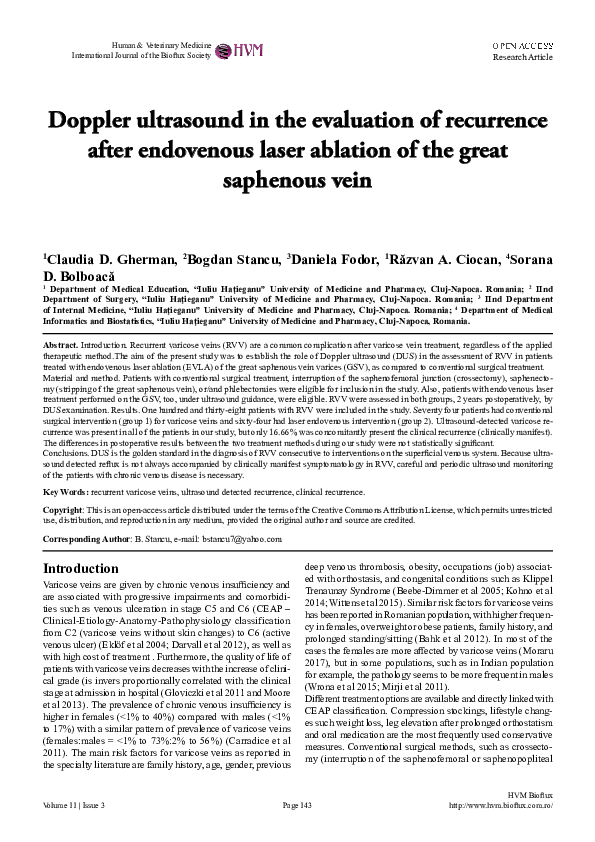 (PDF) Doppler ultrasound in the evaluation of recurrence after ...