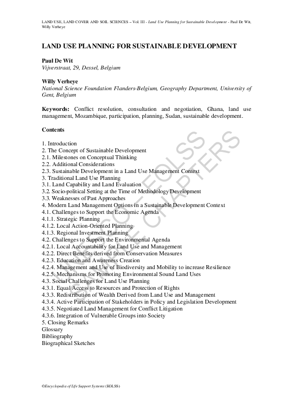 (PDF) 4. Modern Land Management Options in a Sustainable Development ...