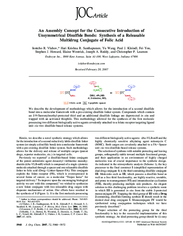 (PDF) An Assembly Concept for the Consecutive Introduction of ...