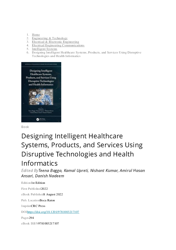 (PDF) Design of an Intelligent System for Diabetes Prediction by ...