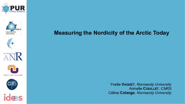 (PDF) Measuring the Nordicity of the Arctic Today