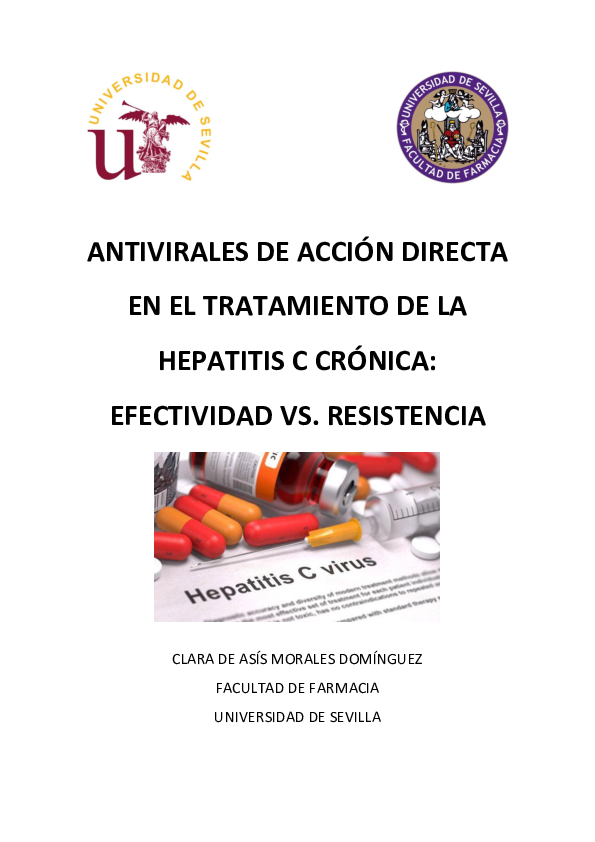 (PDF) Antivirales de acción directa en el tratamiento de la hepatitis c ...