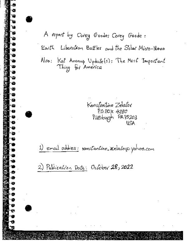 (PDF) A report by Corey Goode: Corey Goode: Earth Liberation Battles ...