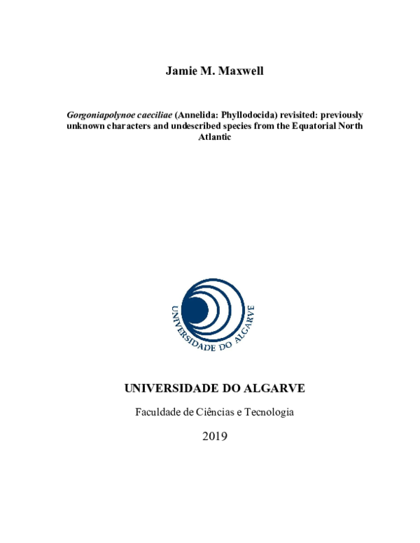 (PDF) Gorgoniapolynoe caeciliae (Annelida: Phyllodocida) revisited ...