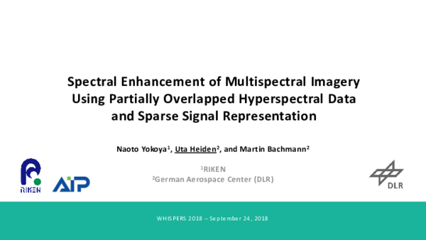 (PDF) Spectral Enhancement of Multispectral Imagery Using Partially Overlapped Hyperspectral ...