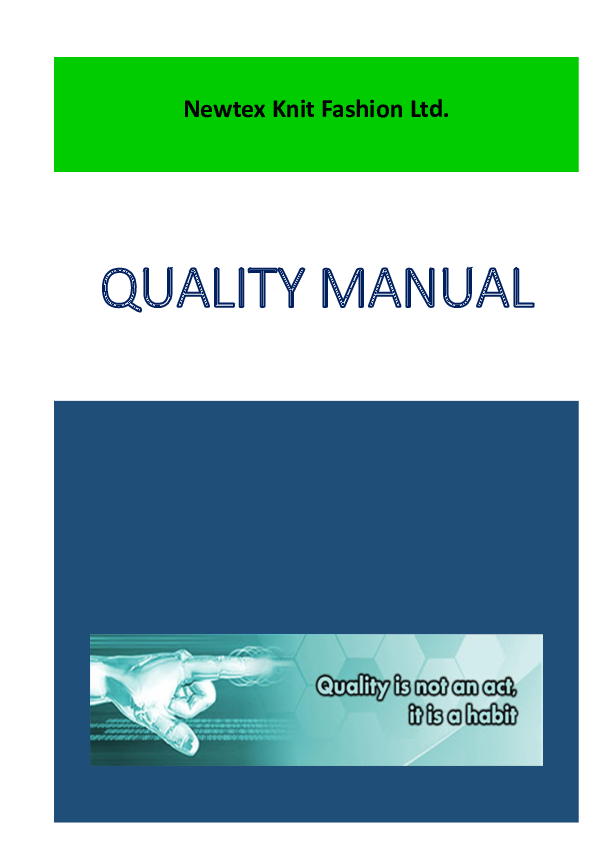 (PDF) Updated Quality Manual for Garment Industry-Atik