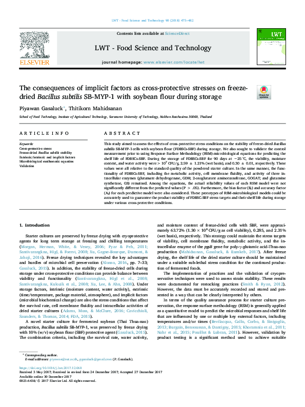 (PDF) The consequences of implicit factors as cross-protective stresses ...