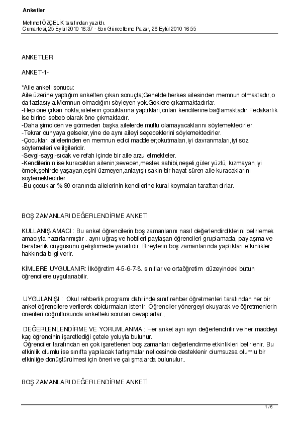 (PDF) Anketler