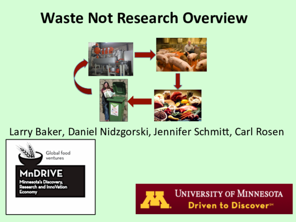 (PDF) Waste Not Research Overview