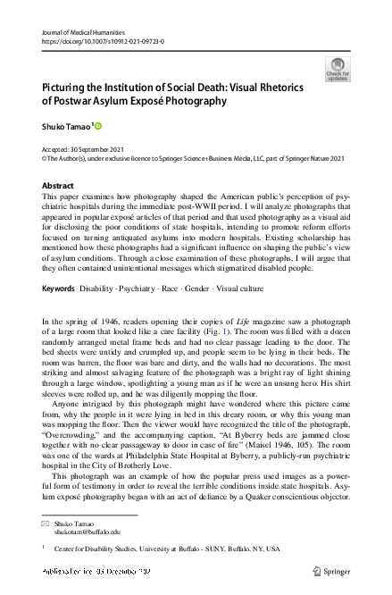 (PDF) Picturing the Institution of Social Death: Visual Rhetorics of ...