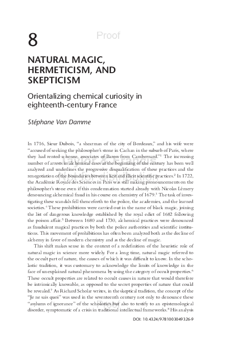 (PDF) Art Magic Witchcraft and Ghosts in the Enlightenment Chapter 8