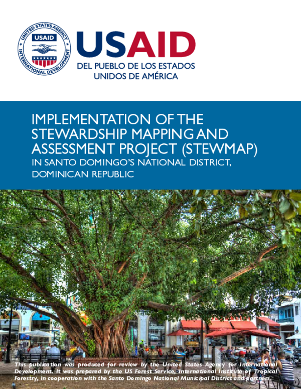 (PDF) Implementation of the Stewardship Mapping and Assessment project ...