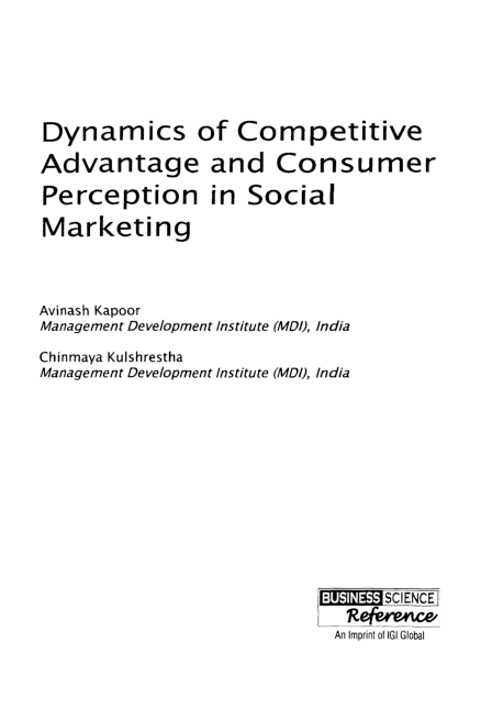 (PDF) Dynamics of Competitive Advantage and Consumer Perception in ...