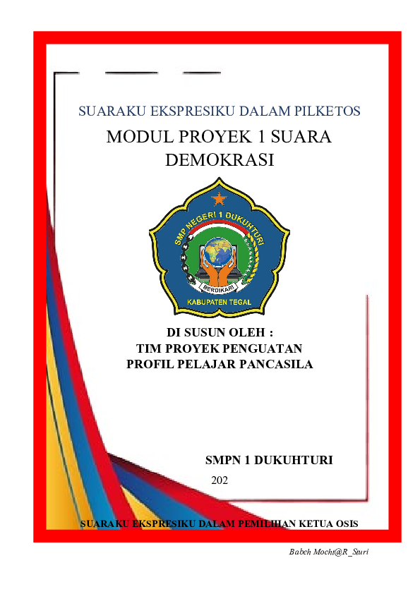 (DOC) MODUL PRROJEK SUARA DEMOKRASI KU