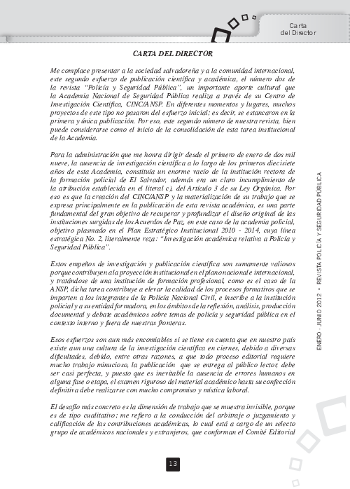(PDF) Carta del Director