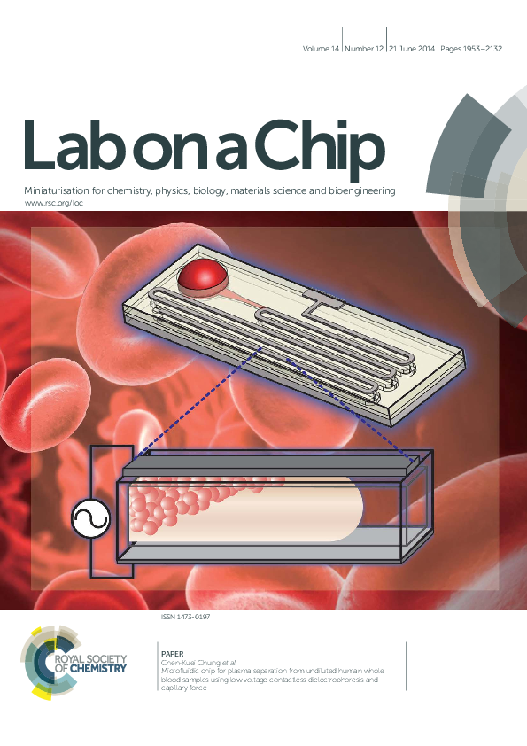 (PDF) Microfluidic chip for plasma separation from undiluted human ...