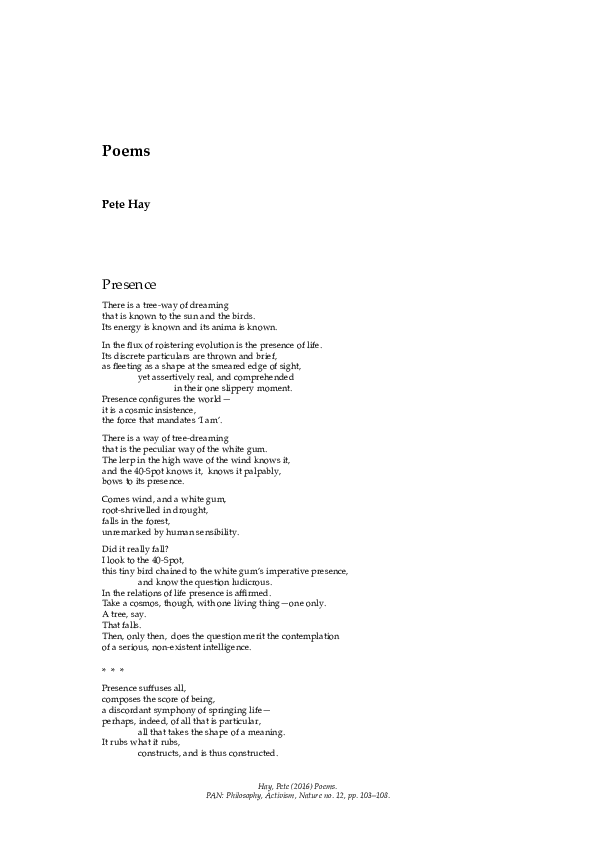 (PDF) Poems