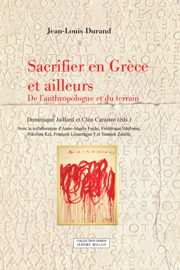 (PDF) Durand Jean-Louis, Sacrifier en Grèce et ailleurs. De l ...