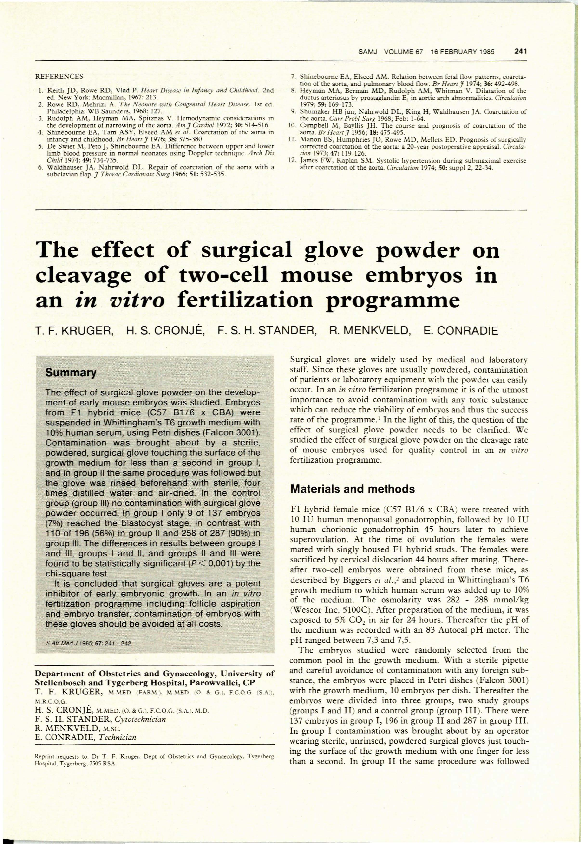 (PDF) The effect of surgical cleavage of two-cell mouse an in vitro ...