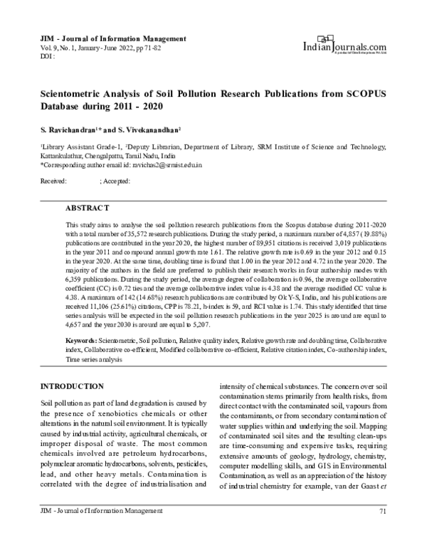(PDF) Soil pollution