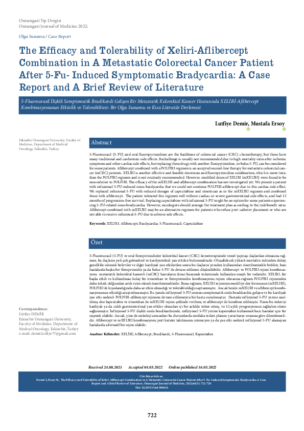 (PDF) The Efficacy and Tolerability of Xeliri-Aflibercept Combination ...