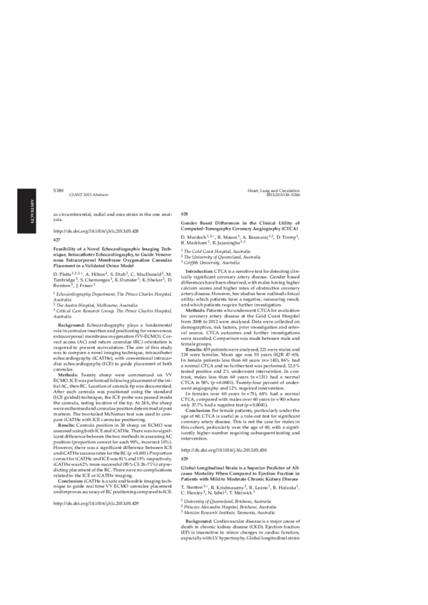 (PDF) Feasibility of a Novel Echocardiographic Imaging Technique ...