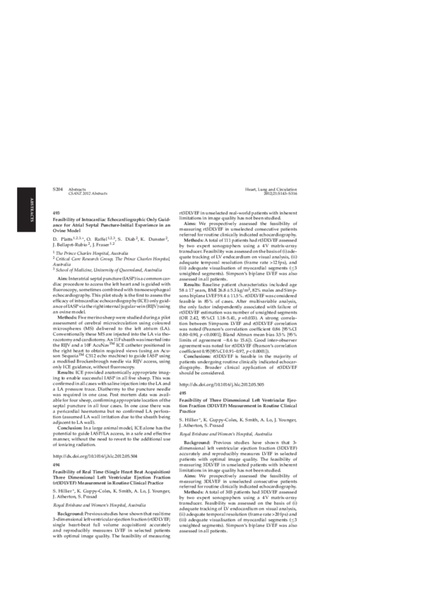 (PDF) Feasibility of Intracardiac Echocardiographic Only Guidance for ...