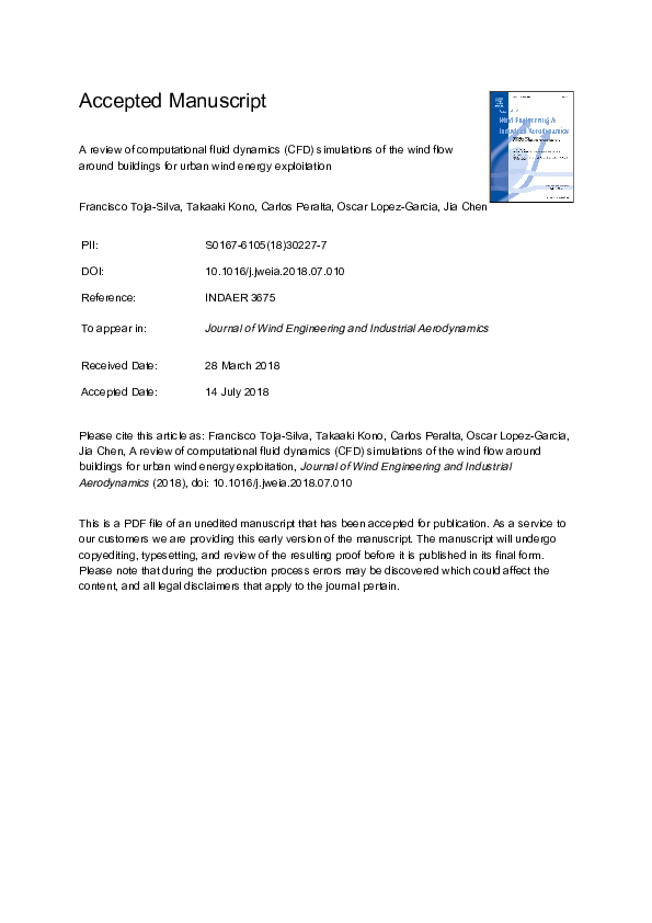 Pdf A Review Of Computational Fluid Dynamics Cfd Simulations Of The