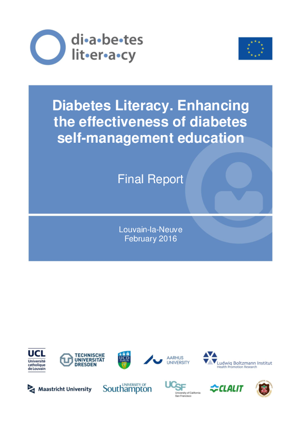 (PDF) Enhancing the Effectiveness of Diabetes Self-Management Education ...