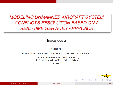 (PDF) Modeling unmanned aircraft system conflicts resolution based on a real-time services approach