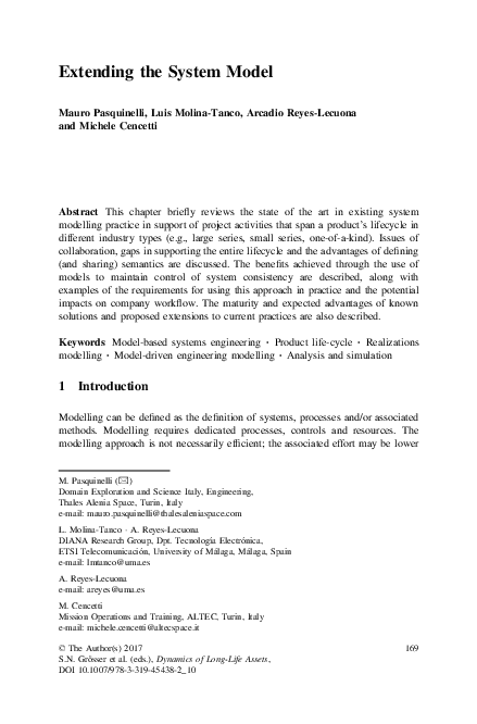 (PDF) Extending the System Model