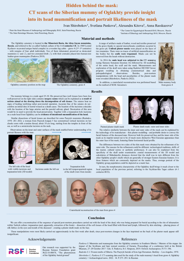 (PPT) POSTER: Hidden behind the mask: CT scans of the Siberian mummy of ...