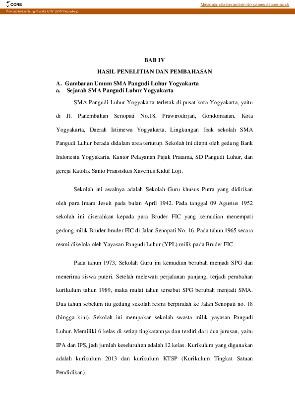 (PDF) Pembelajaran Sejarah Dengan Menggunakan E-Learning di SMA Pangudi Luhur St. Yusup Yogyakarta