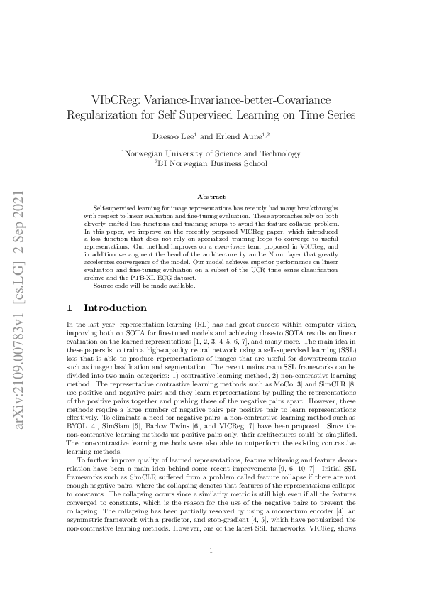 (PDF) VIbCReg: Variance-Invariance-better-Covariance Regularization for Self-Supervised Learning ...