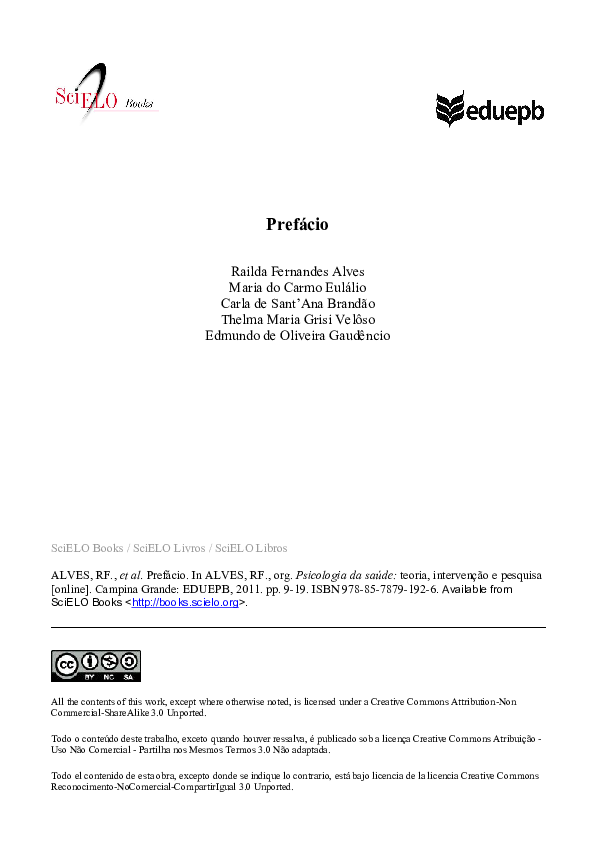 (PDF) Prefácio