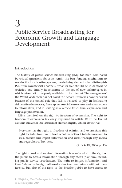 (PDF) Public Service Broadcasting for Economic Growth and Language ...